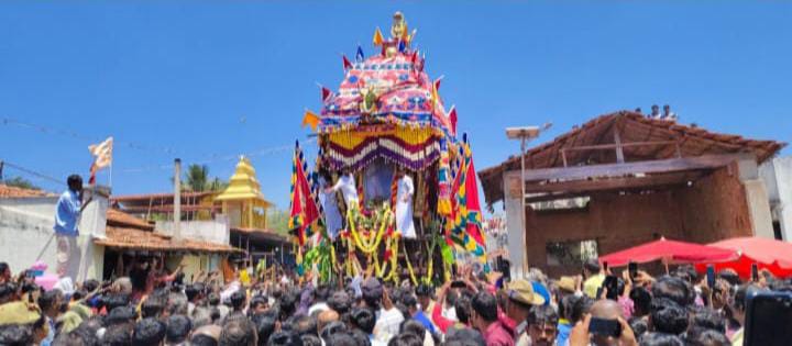 ವಿಜೃಂಭಣೆಯಿಂದ ಜರುಗಿದ ವೆಂಕಟರಮಣಸ್ವಾಮಿ ರಥೋತ್ಸವ - Karunada Kanda